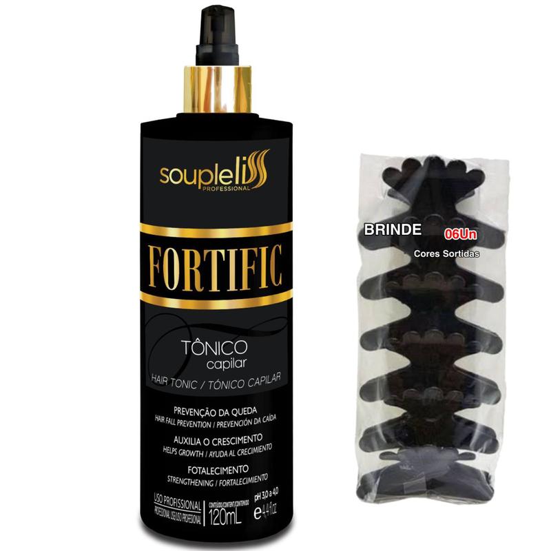 Tônico Capilar Antiqueda Souple Liss Fortific 120ml Crescimento e ...