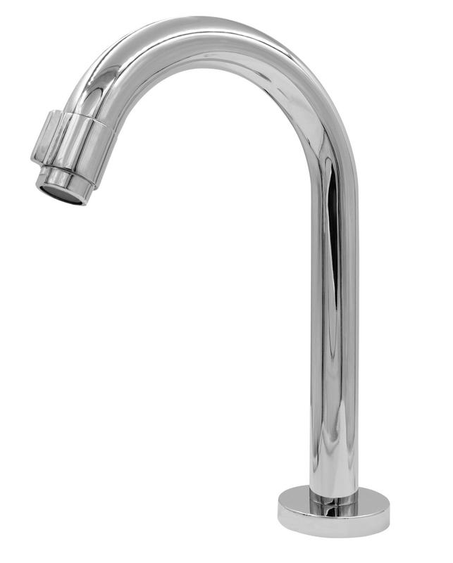 Torneira Banheiro Mesa Easy Baixa Redonda Inox Cromada - Cicaba ...