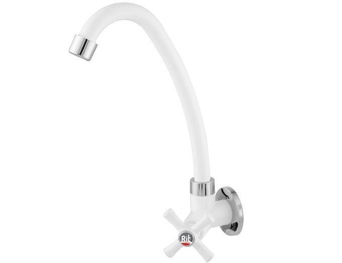 Torneira Bica Movel Parede Abs 1167 C 31 Branca Cozinha Pia 1/4 De Volta - Rit Metais - Torneira ...