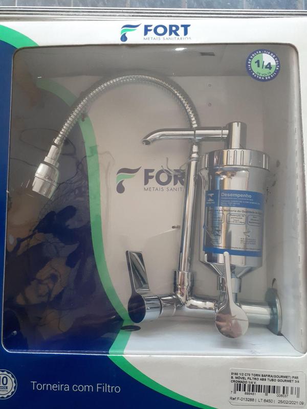 Torneira c/ Filtro - Fort metais - Fort metais - Torneira e Misturador ...
