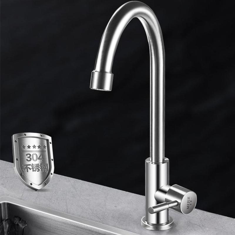 Torneira de bancada em aço inox escovado 304. kaifee - Torneira e ...