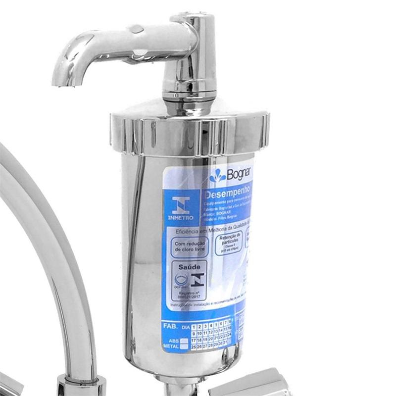 Torneira Filtro para Cozinha de Mesa C40 Premium Cromada - Bognar ...