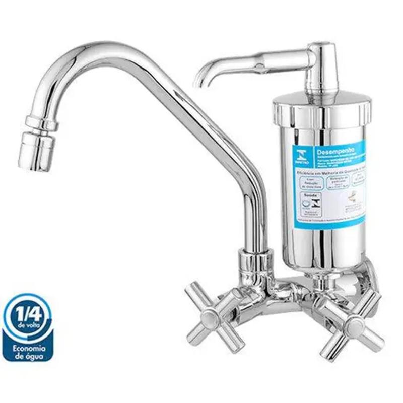 Torneira Pia C/ Filtro ABS 2167 C31 PR 1/4 LG Metais - LG METAIS ...