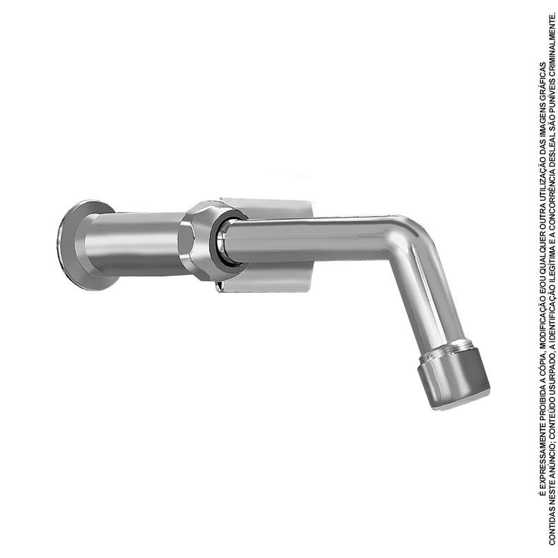 Torneira Pia Parede Alongada Florença Unid Br A - TOC LAR - Torneira e ...