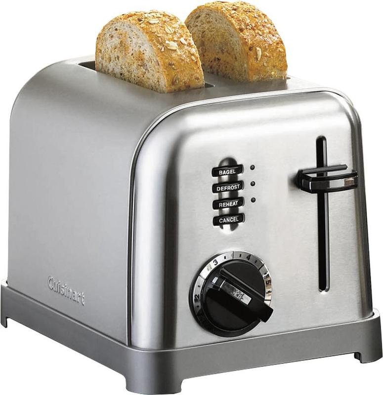Torradeira Cuisinart-Metal Classic Espaço para 2 Fatias de Pão-Aço ...