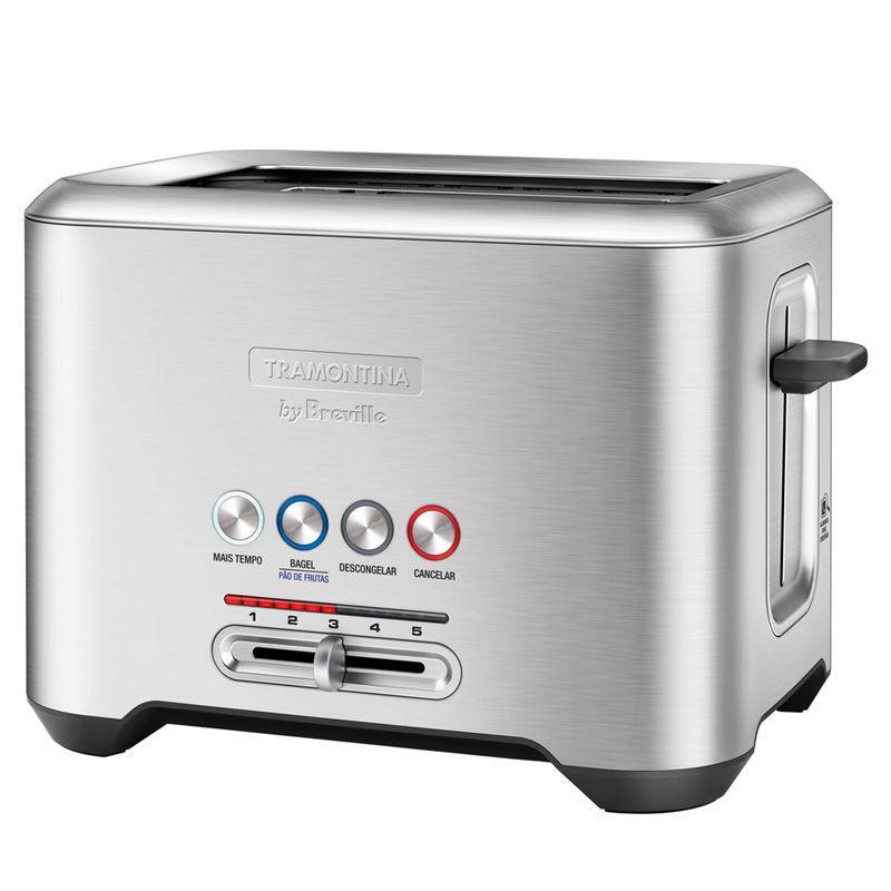 Torradeira express tramontina by breville em aço inox prata ...