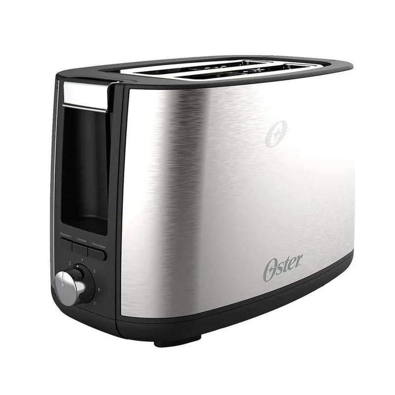 Torradeira Oster Elétrica Tostador de Pão Inox 2 Fatias 7 Níveis de ...