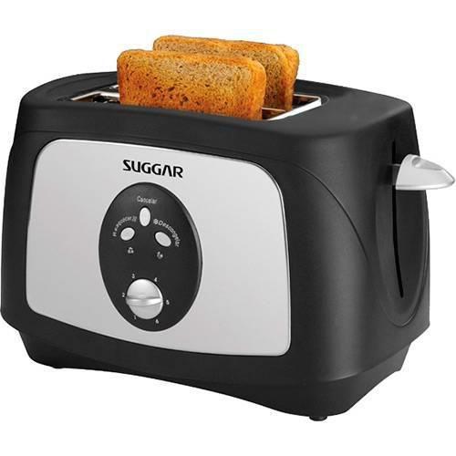 Torradeira Suggar TR7022PT Preto e Inox 127v - Torradeira - Magazine Luiza