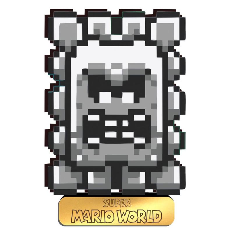 Totem Super Mario World Pixel Mdf Adesivado Enfeite Nerd Geek ...