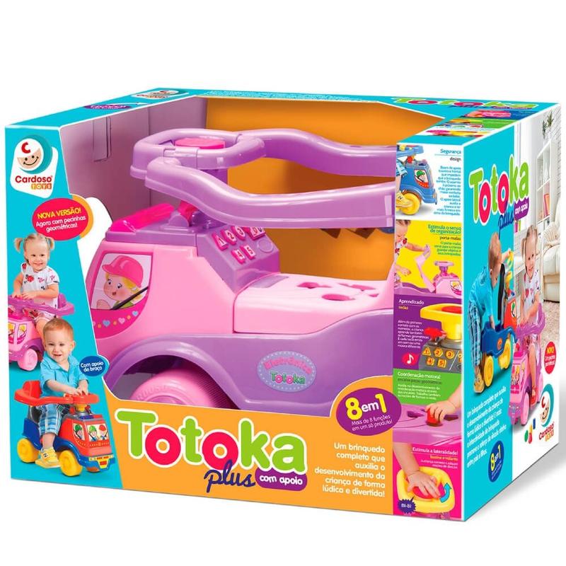 Totoka eletronica plus menina cardoso - Mini Veículos - Magazine Luiza