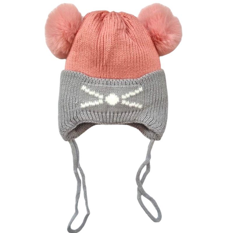 Touca Frio Infantil Feminina Masculina Bebe Criança - Quentinha Forrada ...