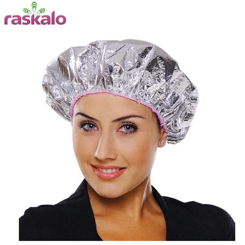 Touca Isolmanta Térmica De Proteção Metalizada Hidratação Para Cabelos ...