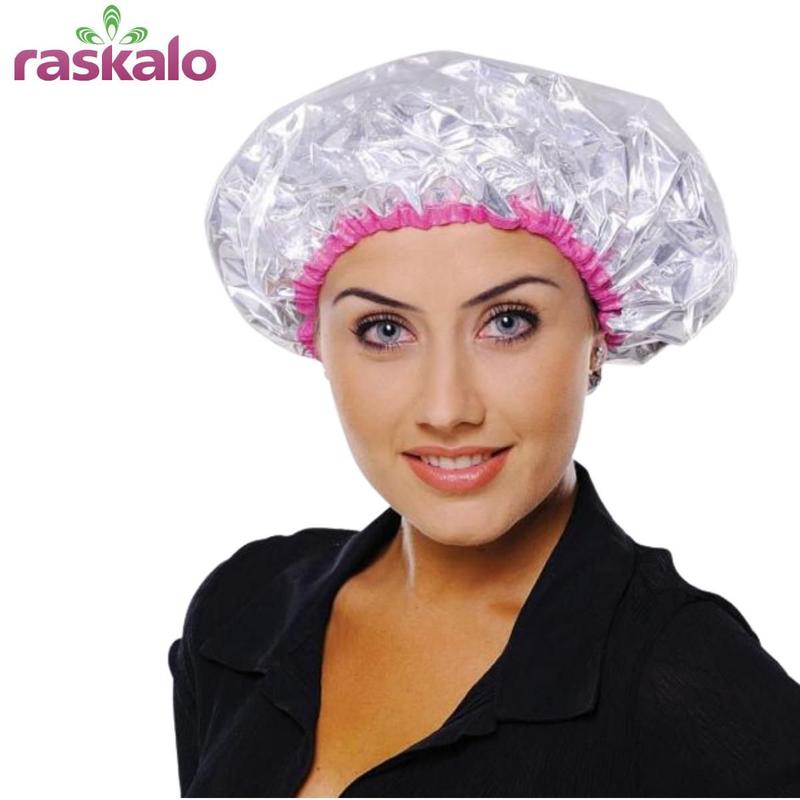Touca Metalizada Térmica Para Hidratação Alisamentos Permanentes ...