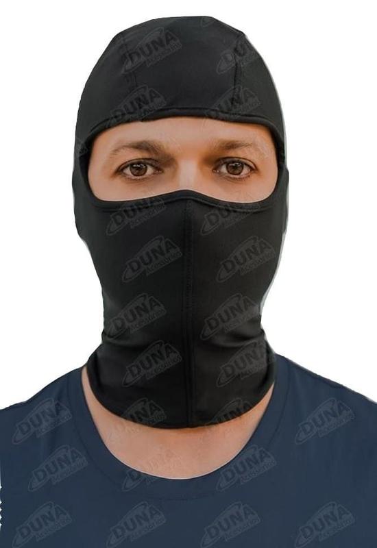 Touca Ninja Balaclava Motoqueiro Preta Com Proteção UV - Duna ...
