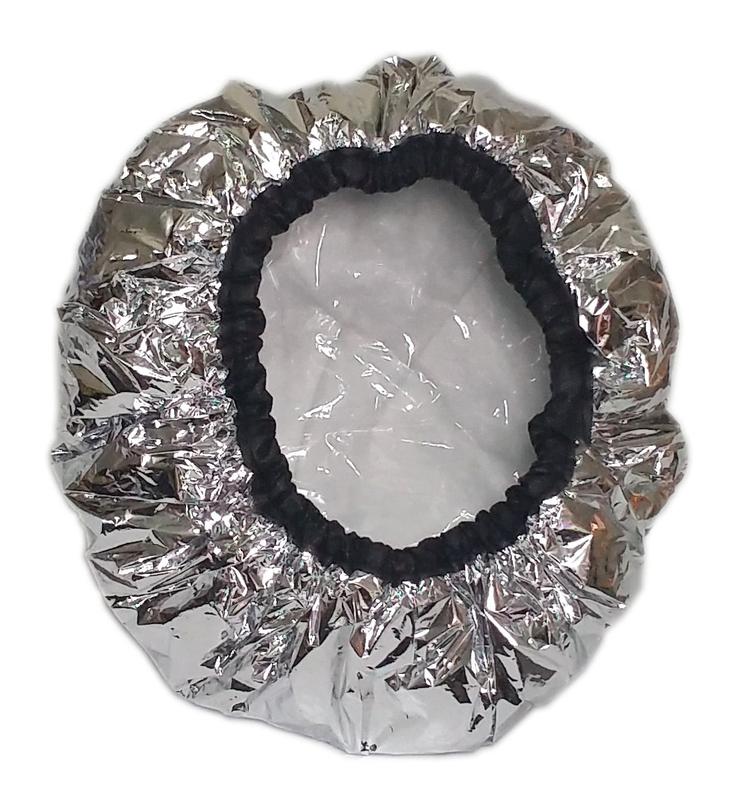 Touca Térmica Metalizada - Forrada interno - Touca Tratamento Capilar e ...