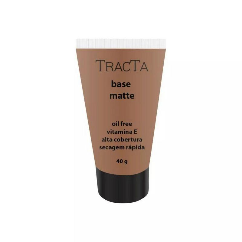 Tracta Base Matte Alta Cobertura e Secagem Rápida 06 40g - Base Facial ...