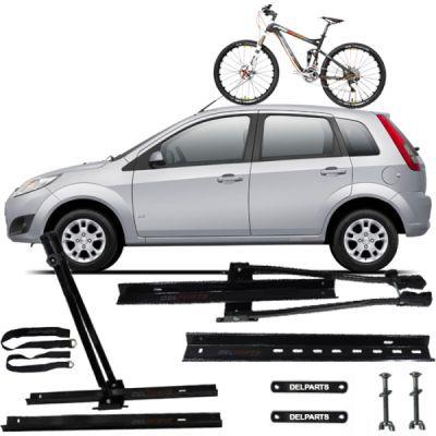 Transbike Novo Suporte Rack Teto Para 1 Bike Ford Fiesta Hatch - Super ...