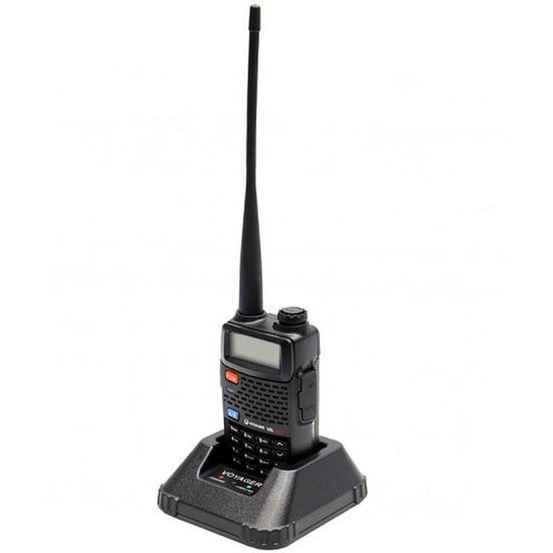 Transceptor Portátil Rádio Voyager Vr D222 De Ate 128 Canais Vhf Uhf ...