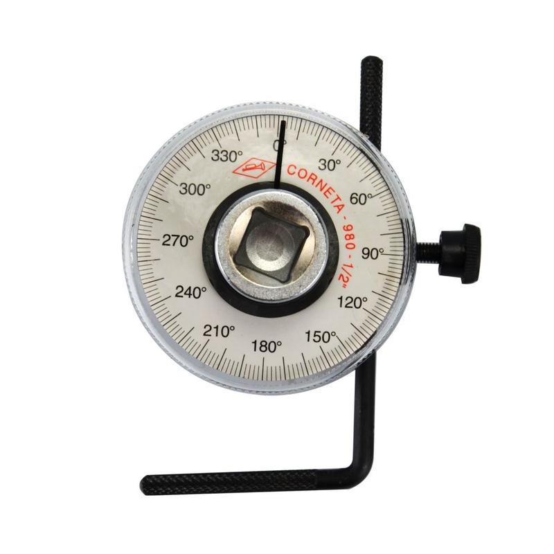 Transferidor Grau Goniômetro P/ Torque Angular 1/2" Corneta ...