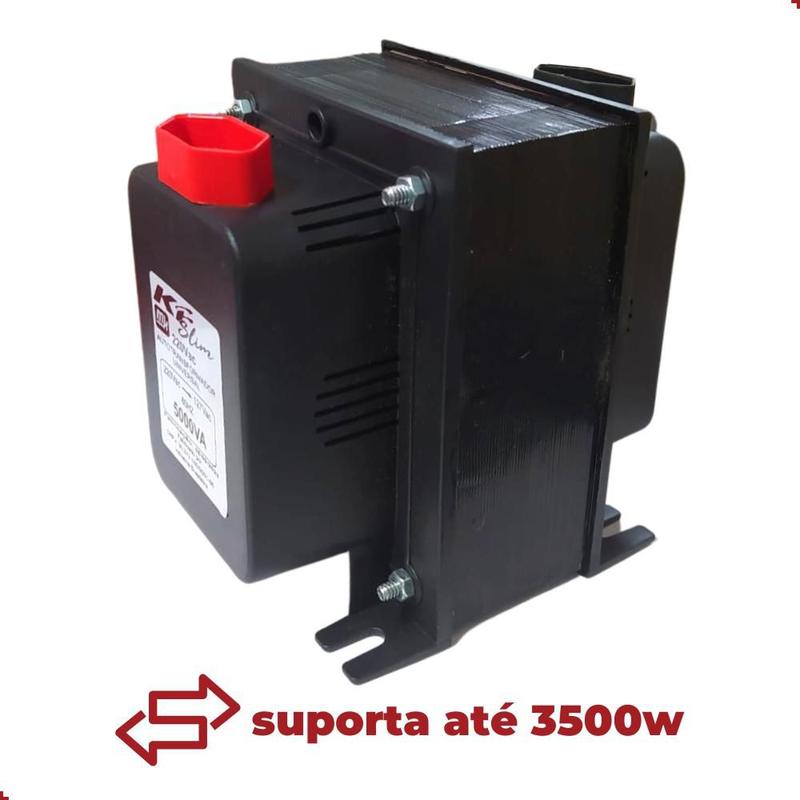 Transformador 5000Va 127 para 220v E 220 para 127v KF 3500w - KF Transformadores ...