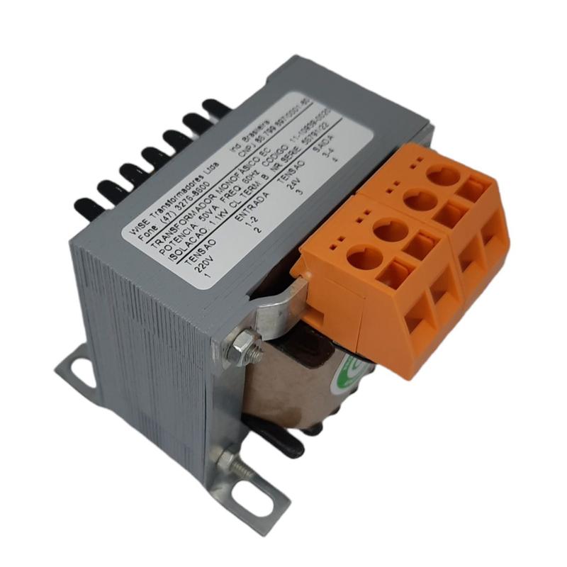 Transformador Monofásico Universal 220V - 24V / 50VA 60HZ - WISE ...