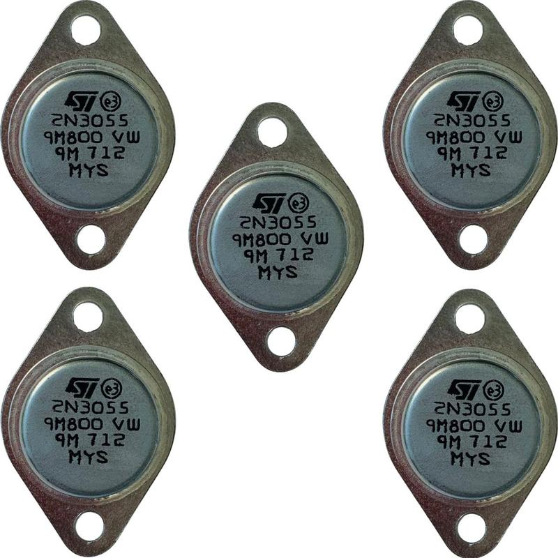 Transistor 2n3055 3055 Npn To - 3 St Kit - 5 Peças - Transistor ...