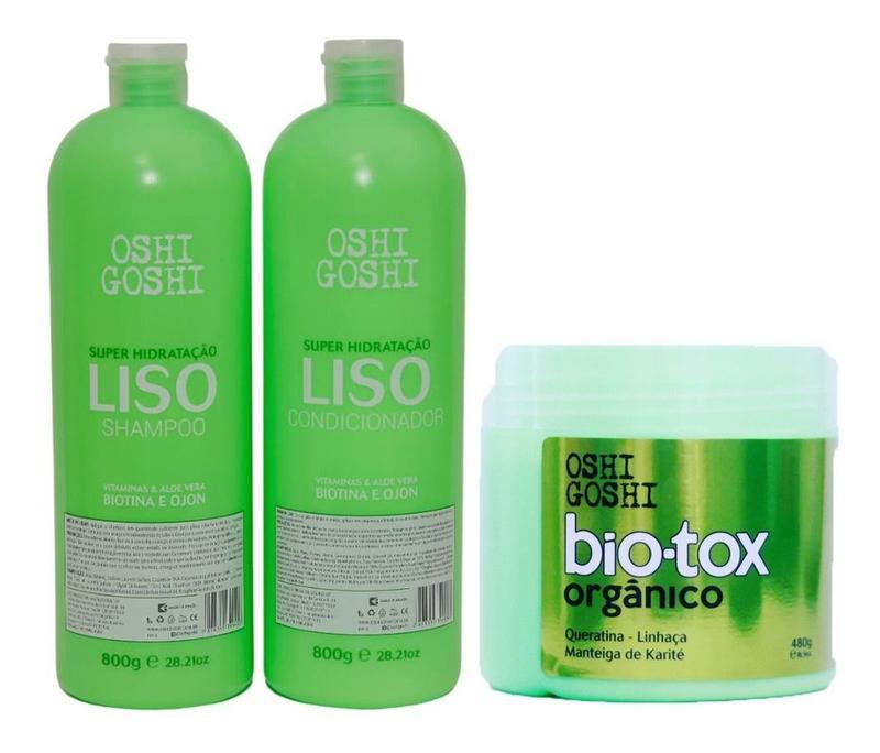 Tratamento Capilar Profissional Hidratação Profunda Amazon - Oshi Goshi ...