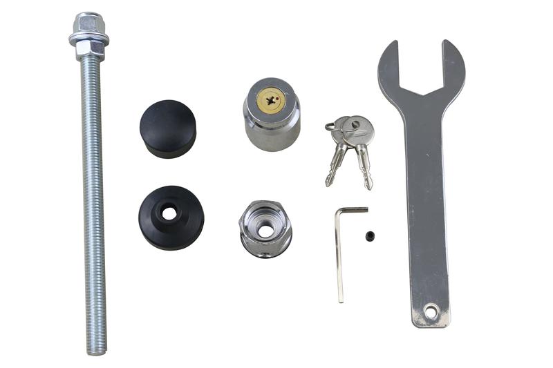 Trava Antifurto para Estepe L200 Pajero - MK2 - Kit Anti-Furto ...