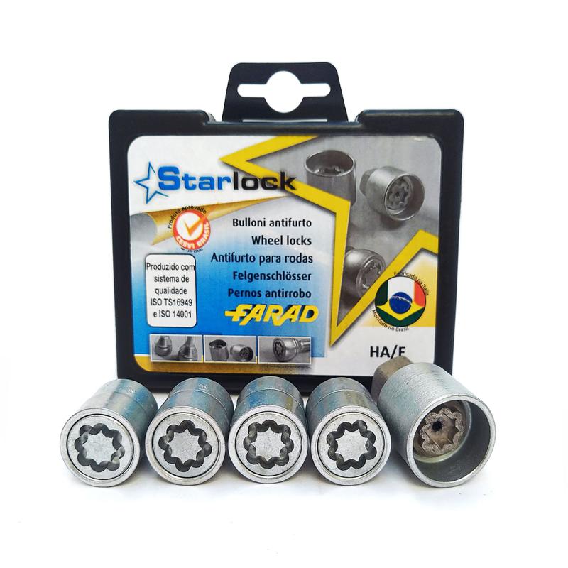 Trava Porca Parafuso antifurto de Rodas Original Honda - FARAD - Kit ...