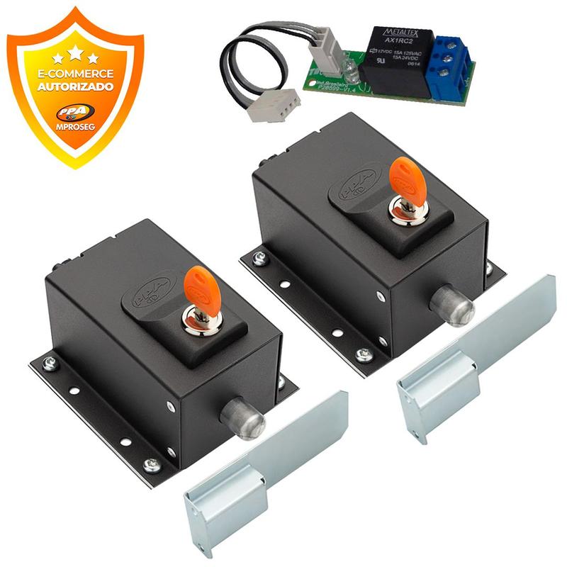 Travas automaticas pta dog steel custom fecha ambos os lados portão ...