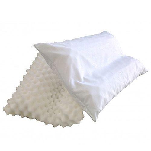 Travesseiro com Contorno Anatômico e Fronha Anti-Ácaro - Natural Home ...