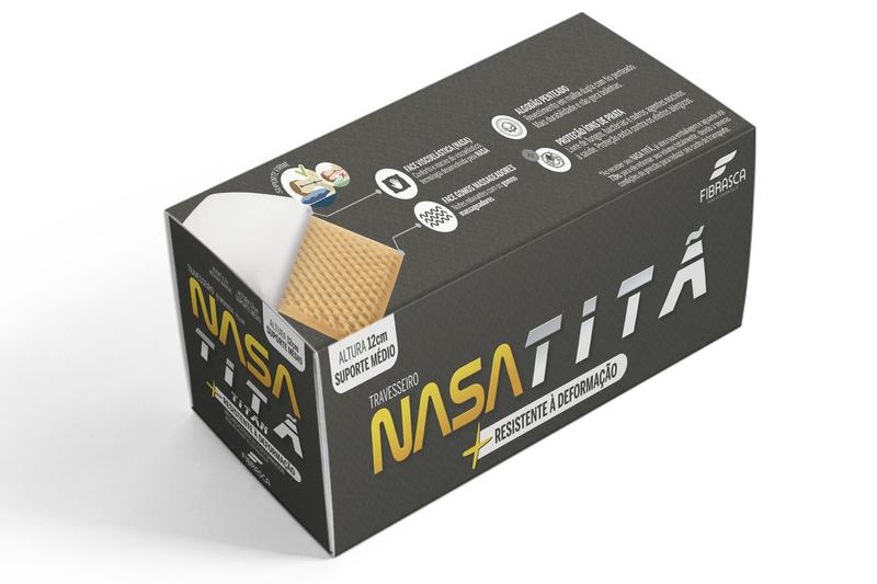 Travesseiro NASA TITÃ Com Gomos Massageadores Para Fronhas 50x70 ...