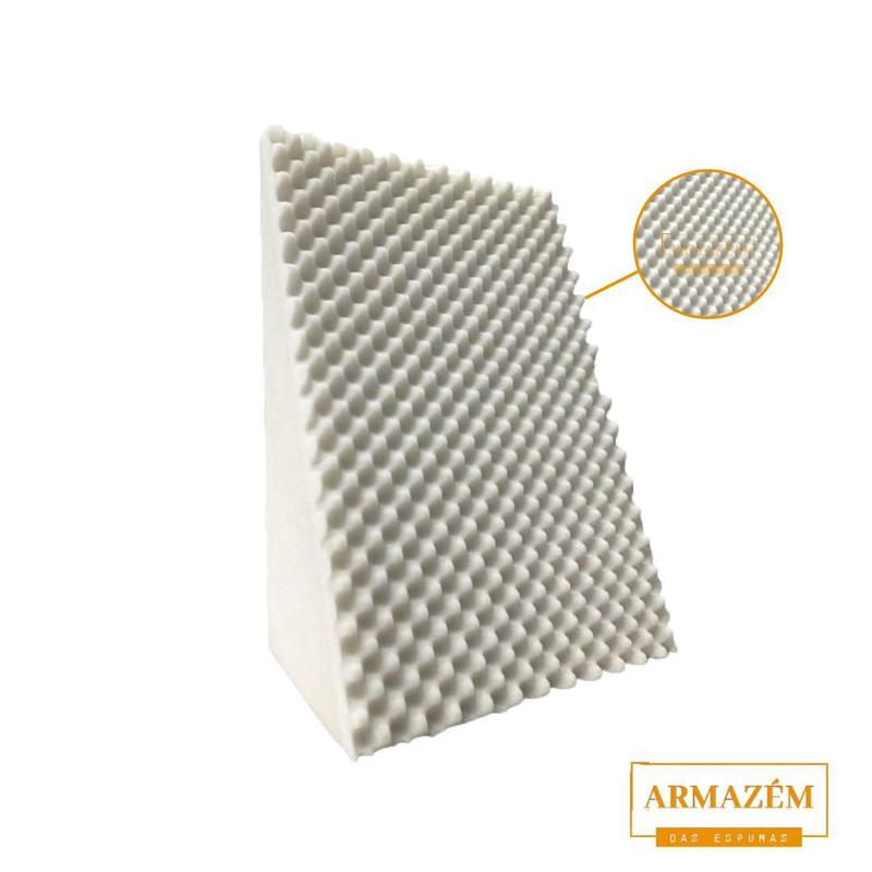 Travesseiro Triangular Anti Refluxo Suave Encosto - Armazém das espumas ...
