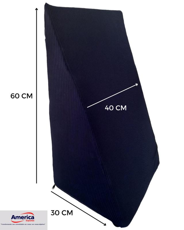 Travesseiro Triangular - Encosto de leitura, Descanso e Repouso ...