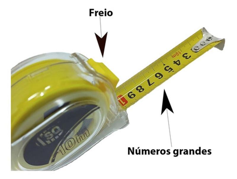 Trena 3 Metros Com Trava Resistente Multiuso Transparente - MOHNISH ...