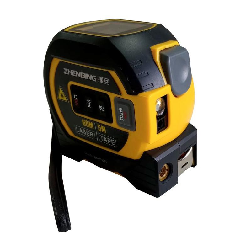 Trena a Laser 3 em 1 Fita Métrica 5m Multifuncional - Laser 60m - Epm ...