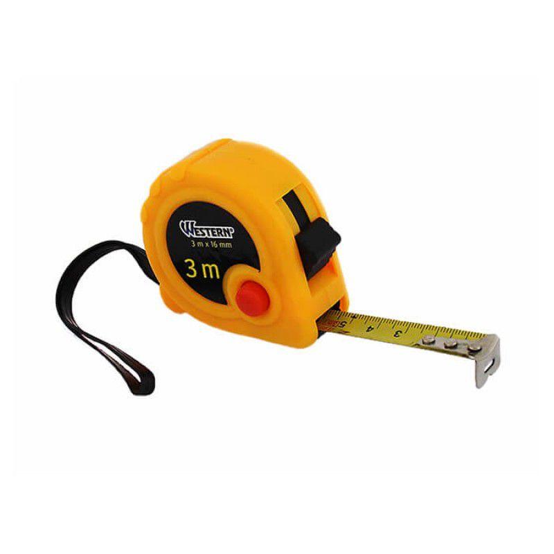Trena Automática Com 2 Travas 3m x 16mm Western - Trena - Magazine Luiza