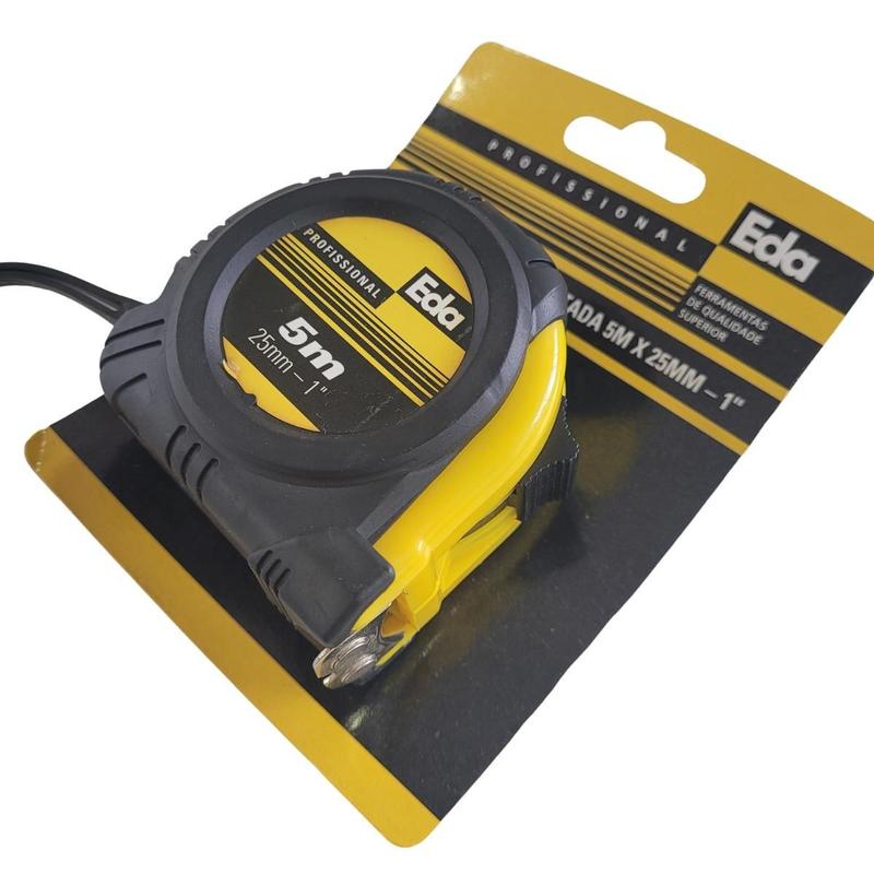 Trena com Ponta Imantada 5m x 25mm Corpo Emborrachado Profissional ...