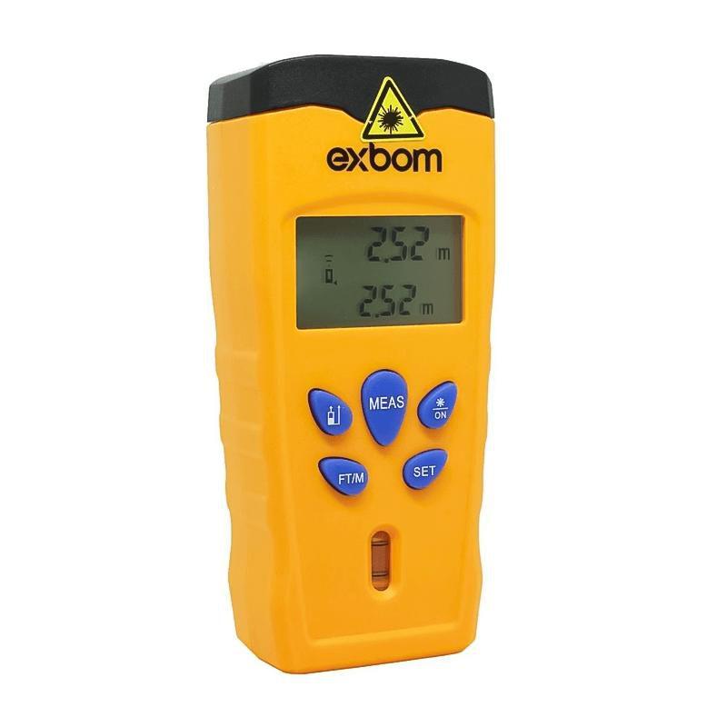 Trena Digital A Laser Com Nível 18 Metros - Exbom - Trena - Magazine Luiza