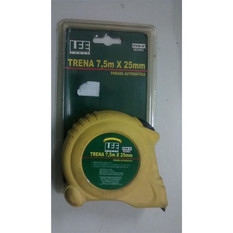 Trena emborrachada 7,5 m leetools - Lee Tools - Trena - Magazine Luiza