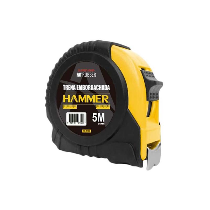 Trena Emborrachada Hammer 5Mt X 19Mm. - Trena - Magazine Luiza