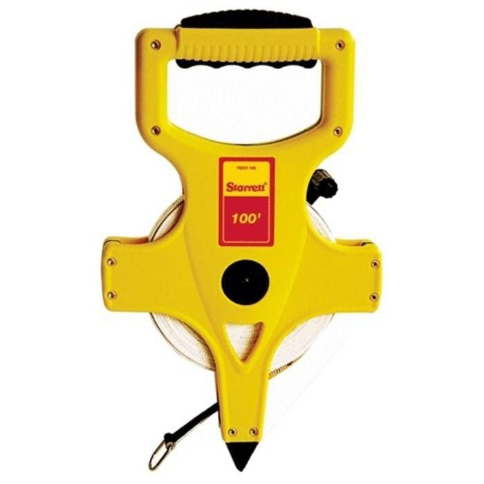 Trena longa em fibra de vidro 100m c/arco aberto starrett - Trena ...