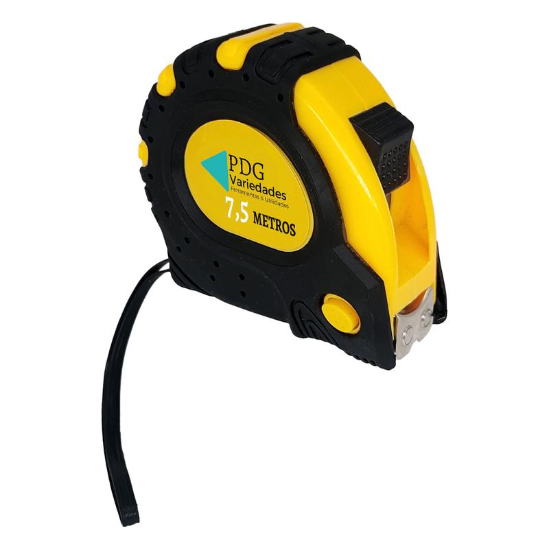 Trena manual reforçada 7.5M emborrachada para uso geral - Gorillaz ...