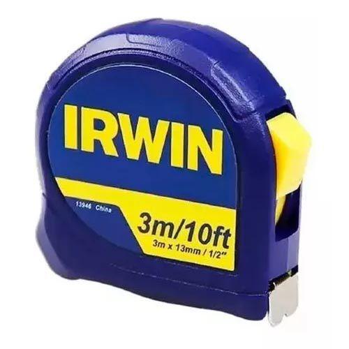 Trena Standard Profissional 3 Metros C Trava Irwin Original - Trena ...