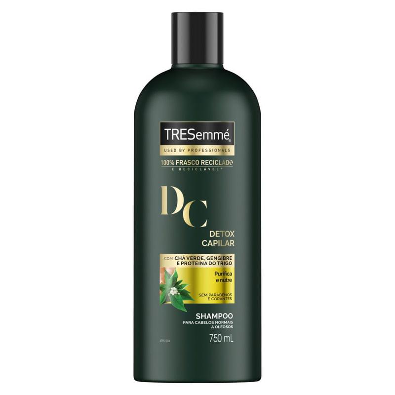 TRESemmé Detox Capilar Shampoo Anti-Resíduo 750ml - Shampoo - Magazine ...