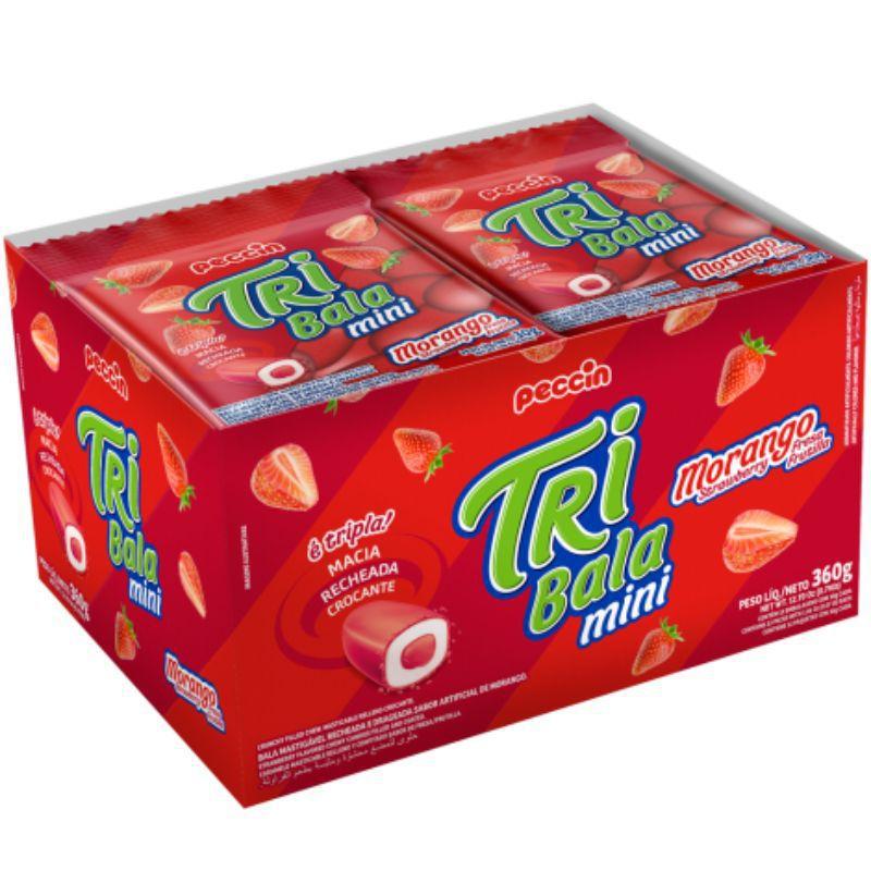 Tri bala mini sabor mnorango 360g peccin - Balas - Magazine Luiza