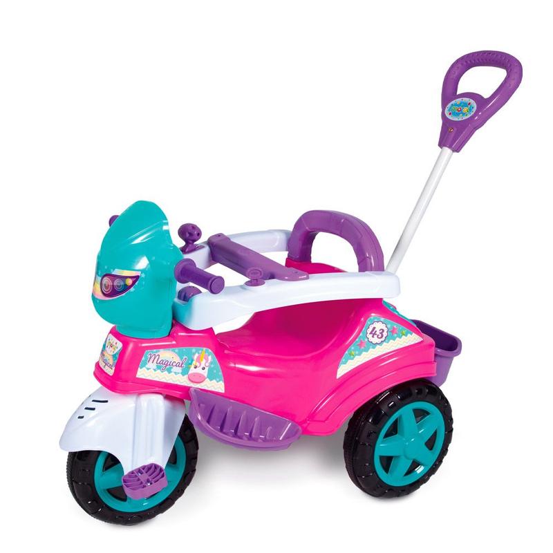 Triciclo Infantil Baby Motoca Passeio Velotrol Criança Pedal - maral ...