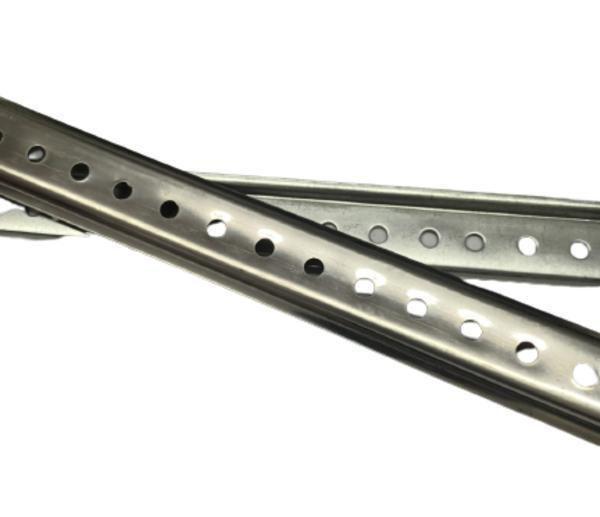 Trilho Para Fixação Disjuntor Din Perfurado 1M Inox Baixo - Perfilaço ...