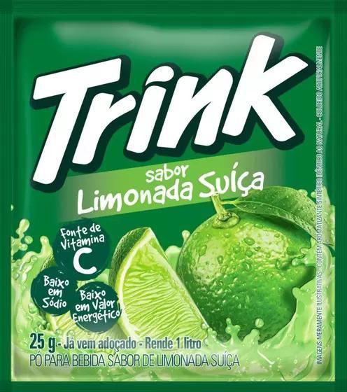 TRINK Refresco em Pó 25g - Limonada Suiça - Suco - Magazine Luiza