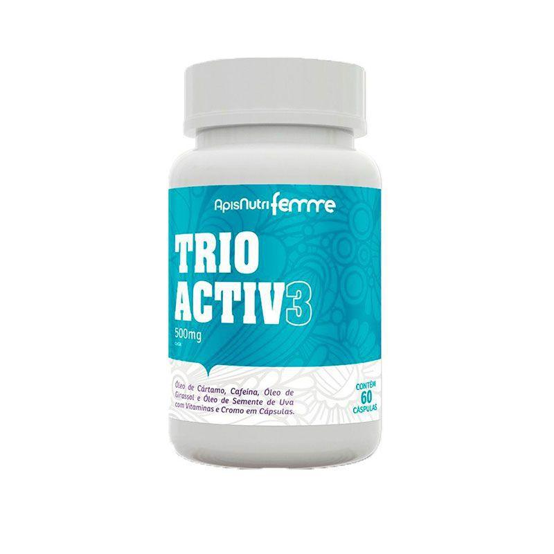Trio Active - 60 caps 500mg Apis Nutri Femme - Apisnutri ...